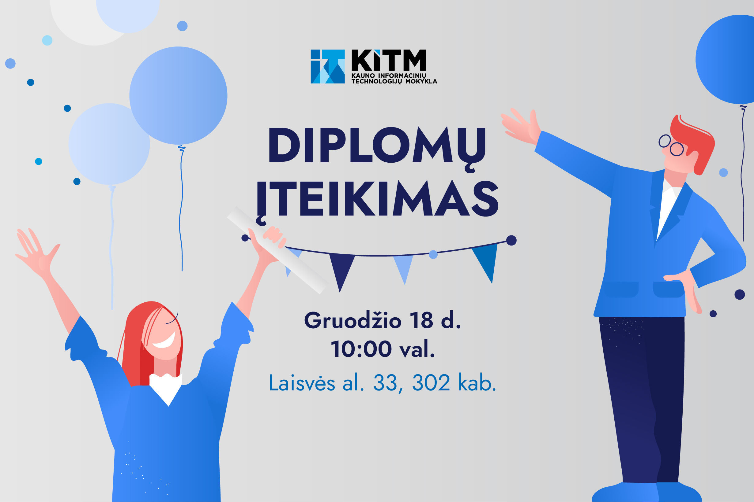Diplomų įteikimas | Kauno informacinių technologijų mokykla - tai ko reikia šiandien!